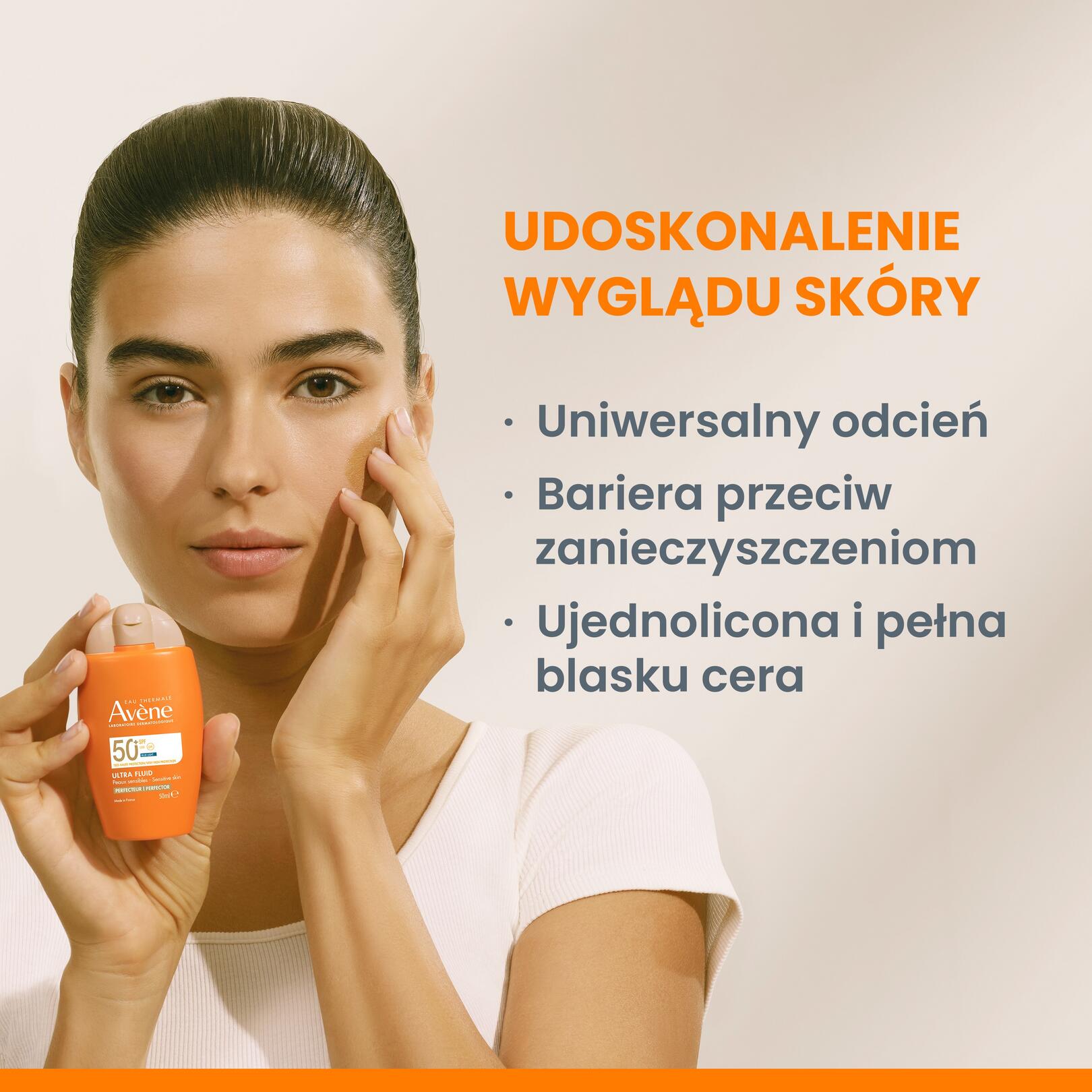 Bardzo wysoka ochrona przeciwsłoneczna Ultra Fluid Perfector SPF50 ...