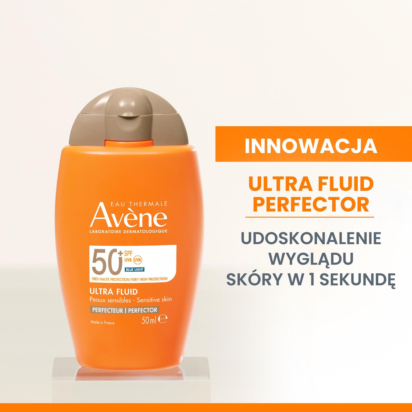 Bardzo wysoka ochrona przeciwsłoneczna Ultra Fluid Perfector SPF50 ...