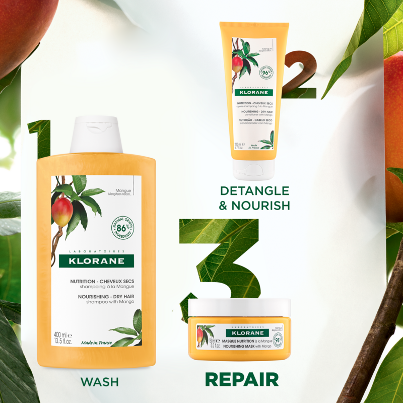Nourishing Mask with Mango butter - Dry hair | Klorane