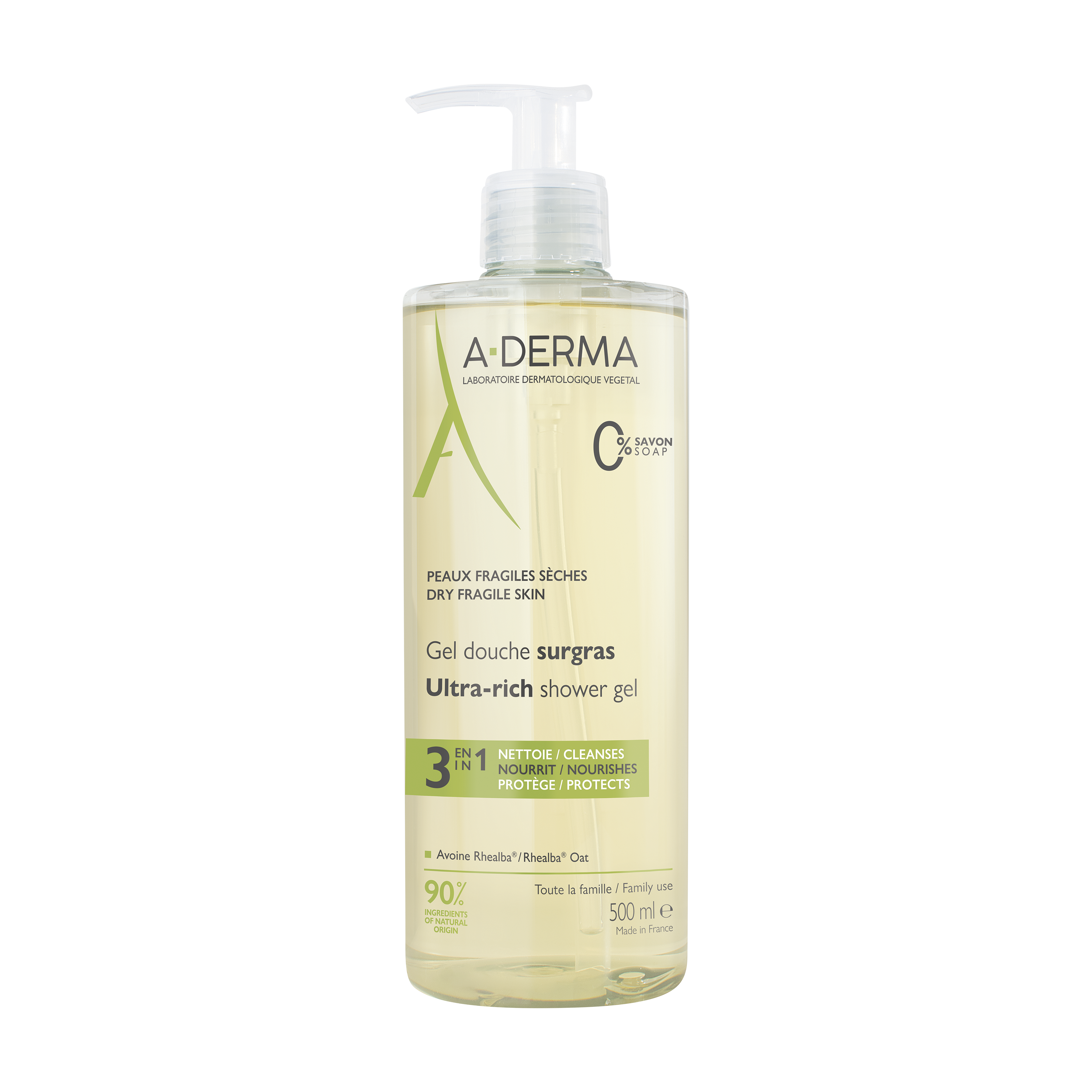 A-DERMA ESSENTIALS Ultra-rich Shower Gel | Aderma