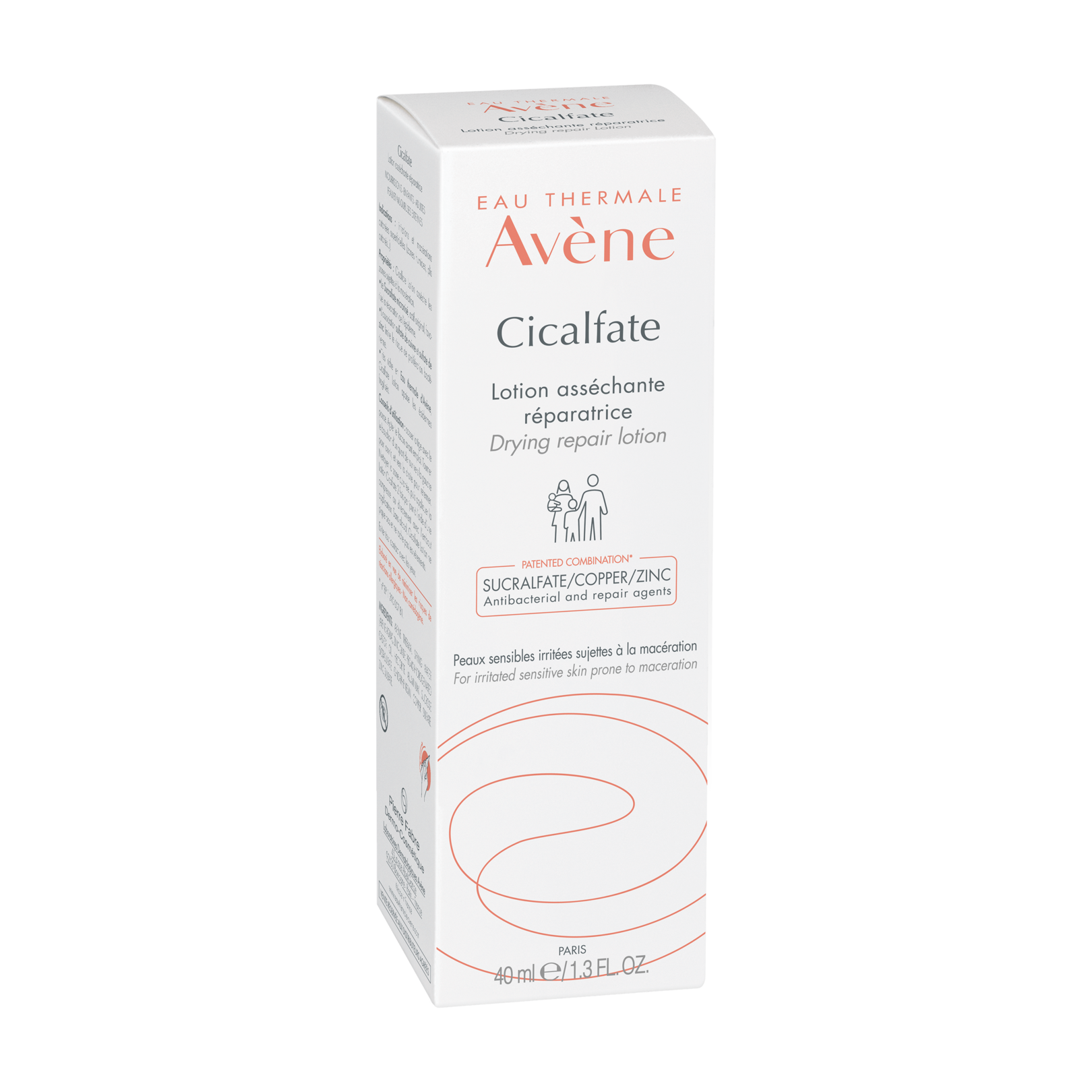 Lotion asséchante réparatrice Cicalfate : bébés, enfants, adultes