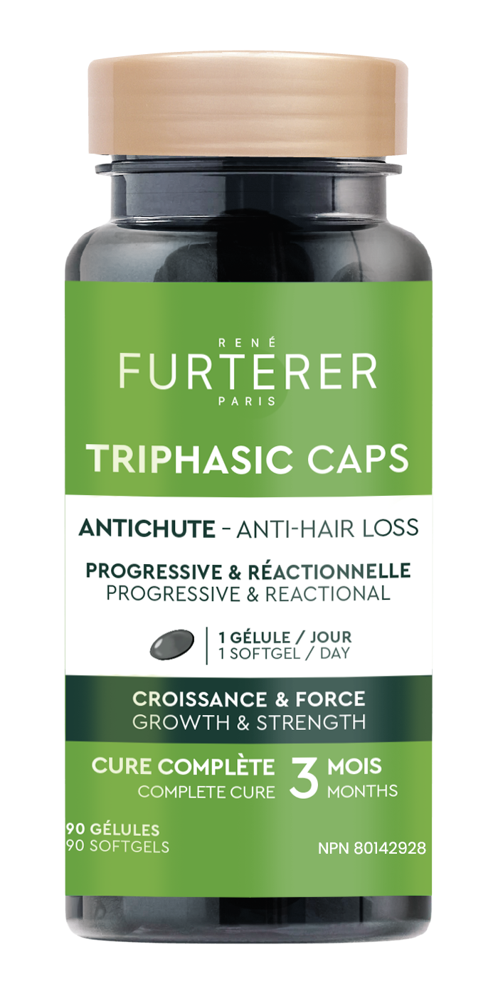 Triphasic Caps Reactional & Progressive Loss of Hair Density | René ...
