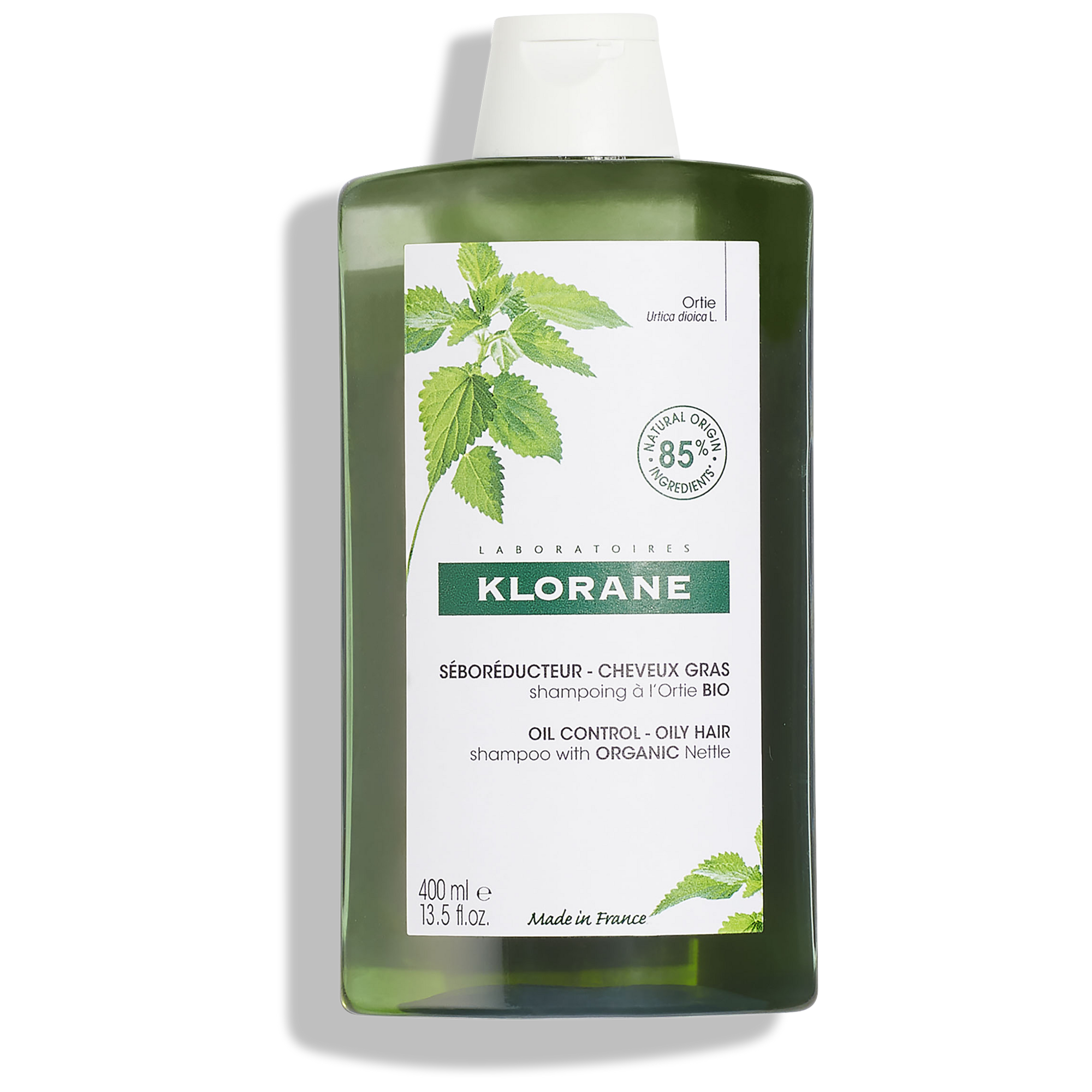Oil Control Shampoo with Organic Nettle - Oily hair | Klorane