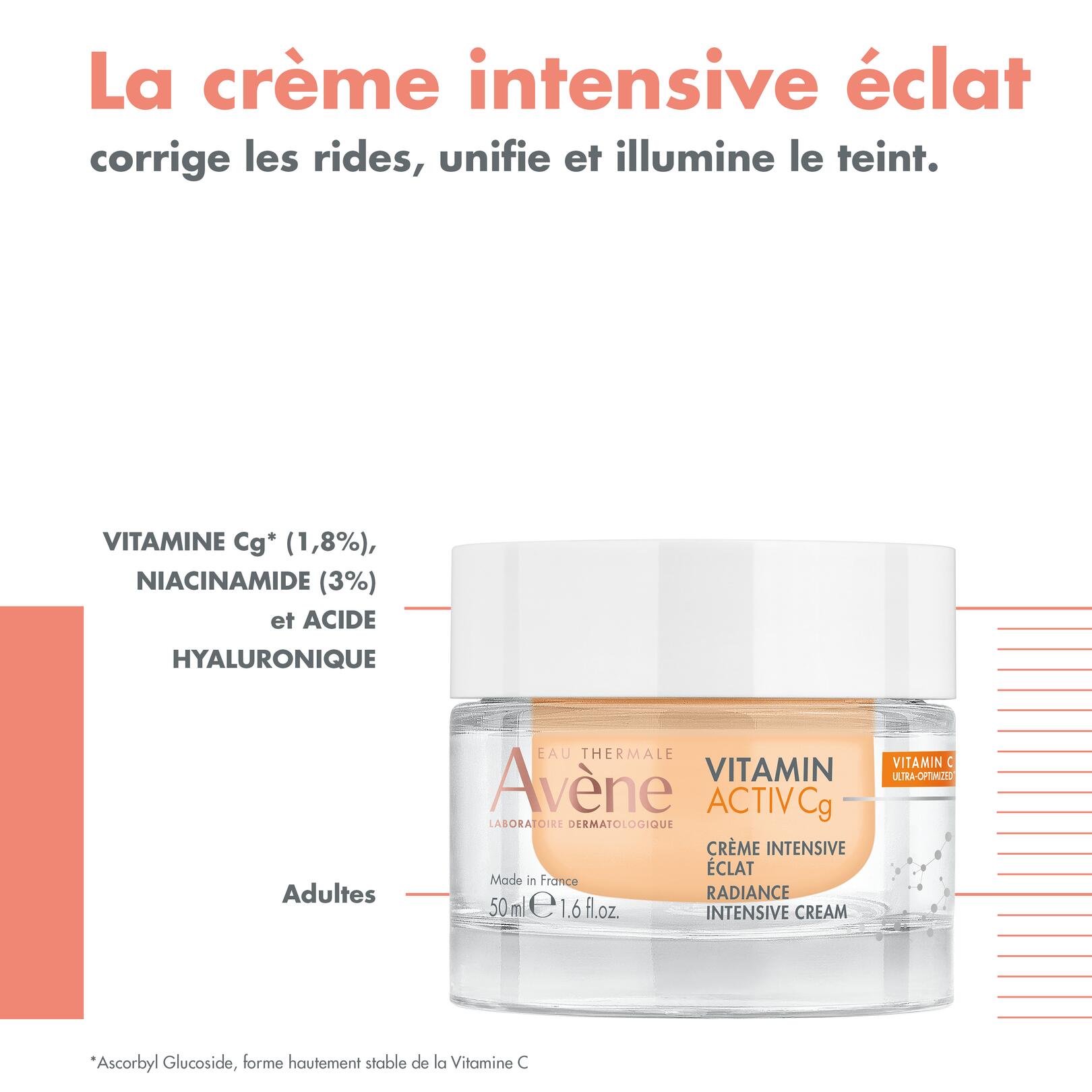 VITAMIN ACTIV Cg Crème intensive éclat | Eau Thermale Avène