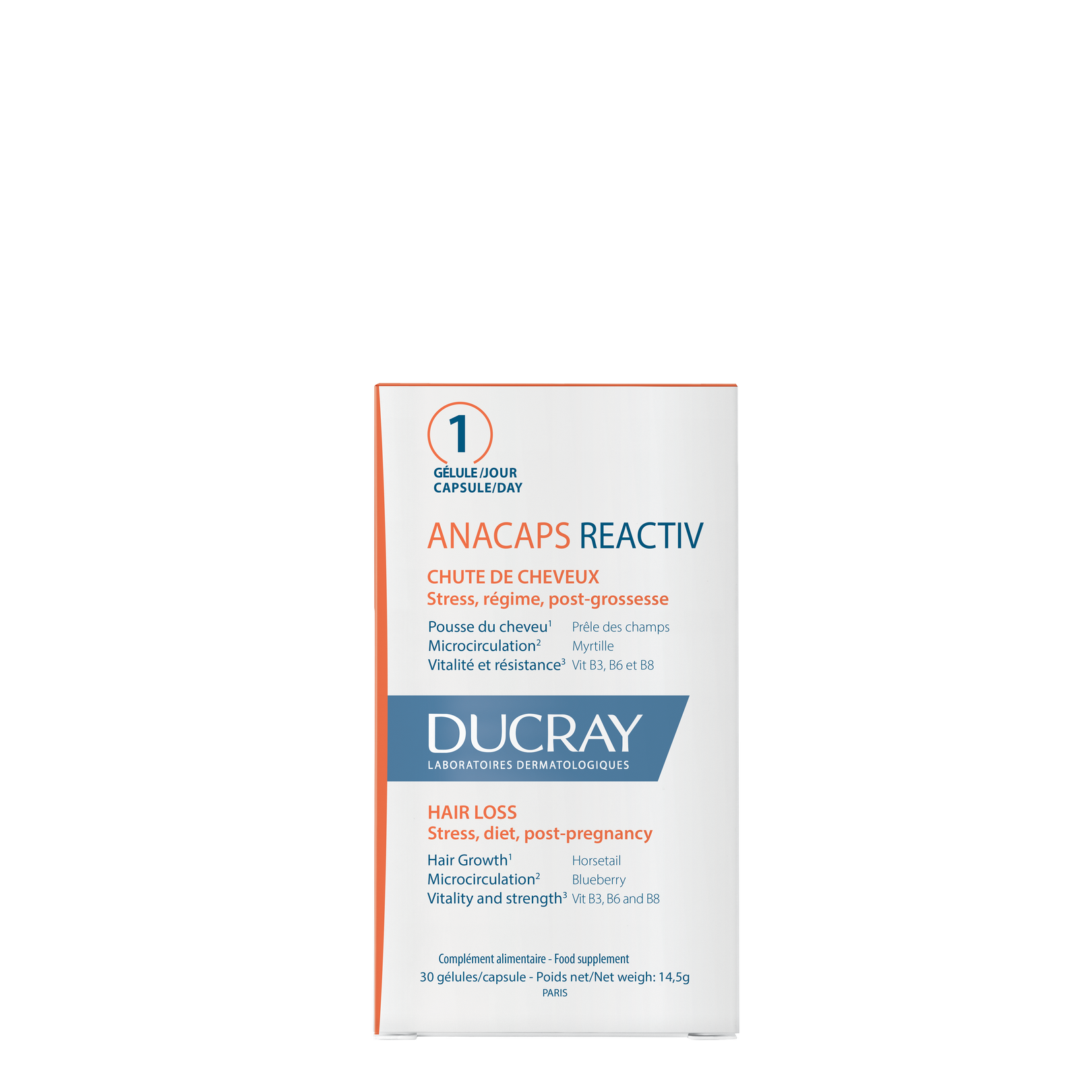 ANACAPS REACTIV Nahrungsergänzungsmittel | Ducray