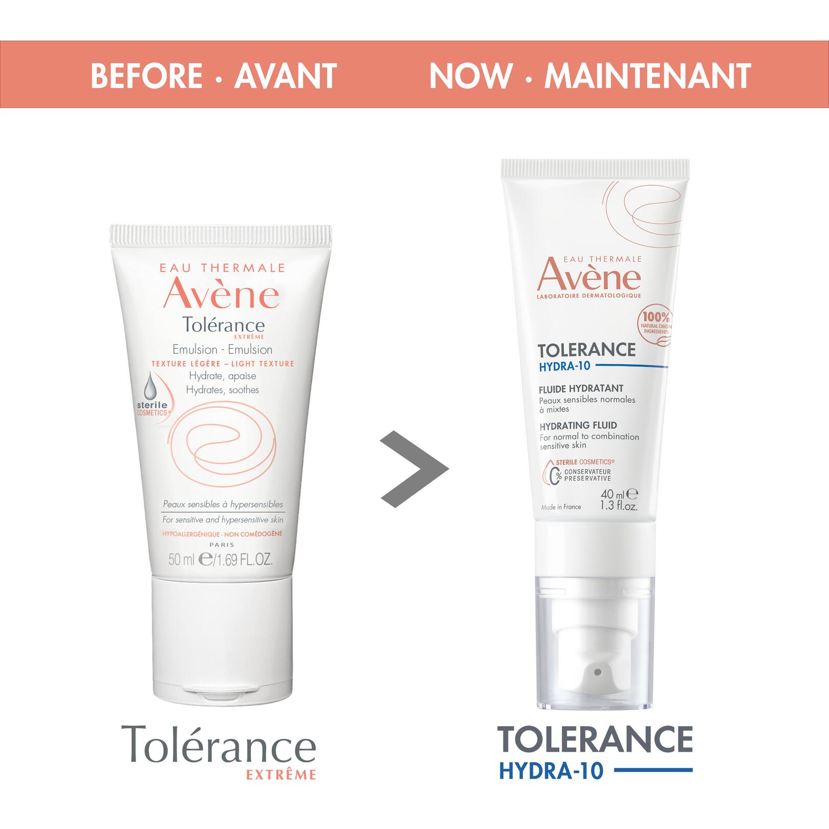 Tolerance Hydra-10 Hydrating fluid | Eau Thermale Avène