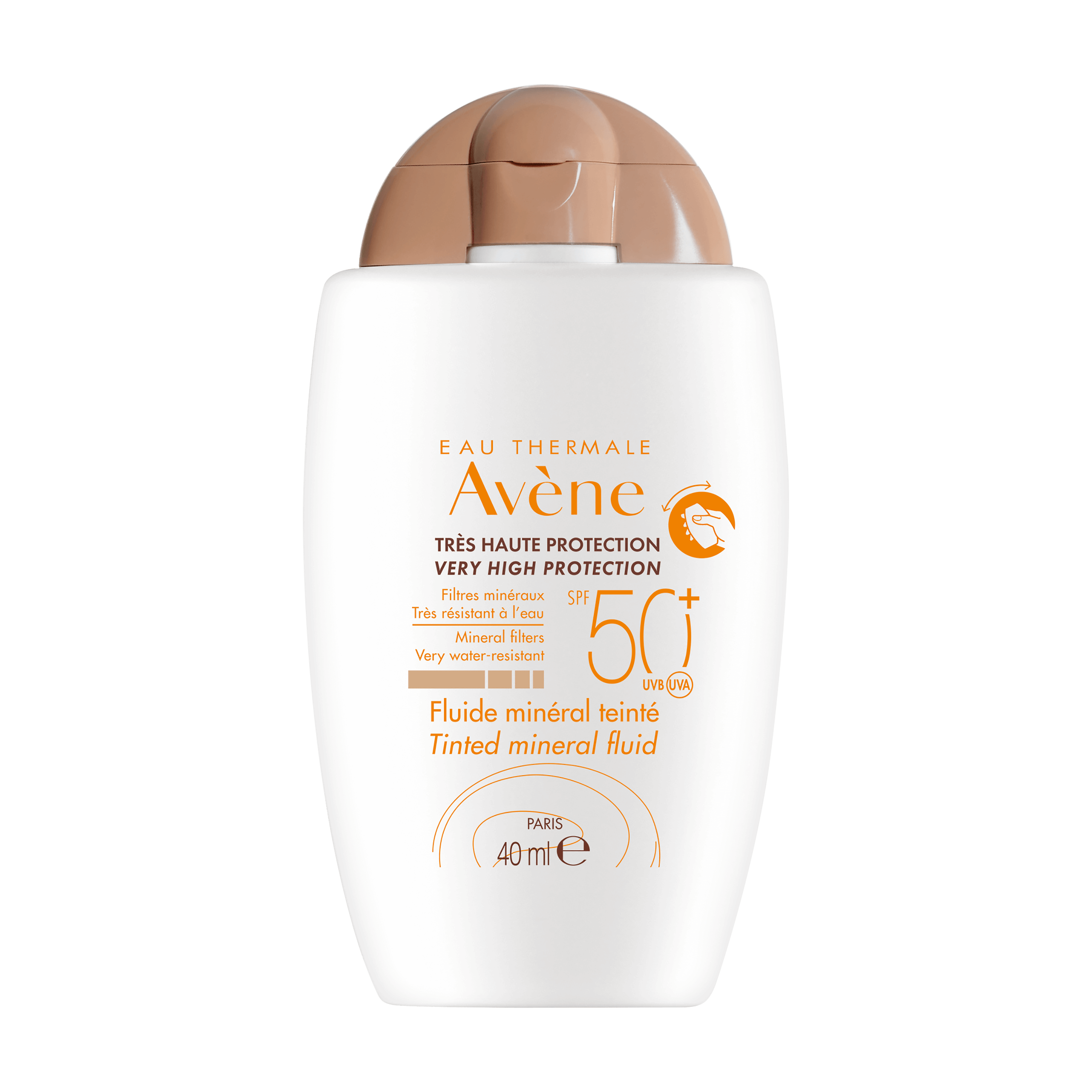 SPF 50+ Tinted Mineral Fluid | Eau Thermale Avène