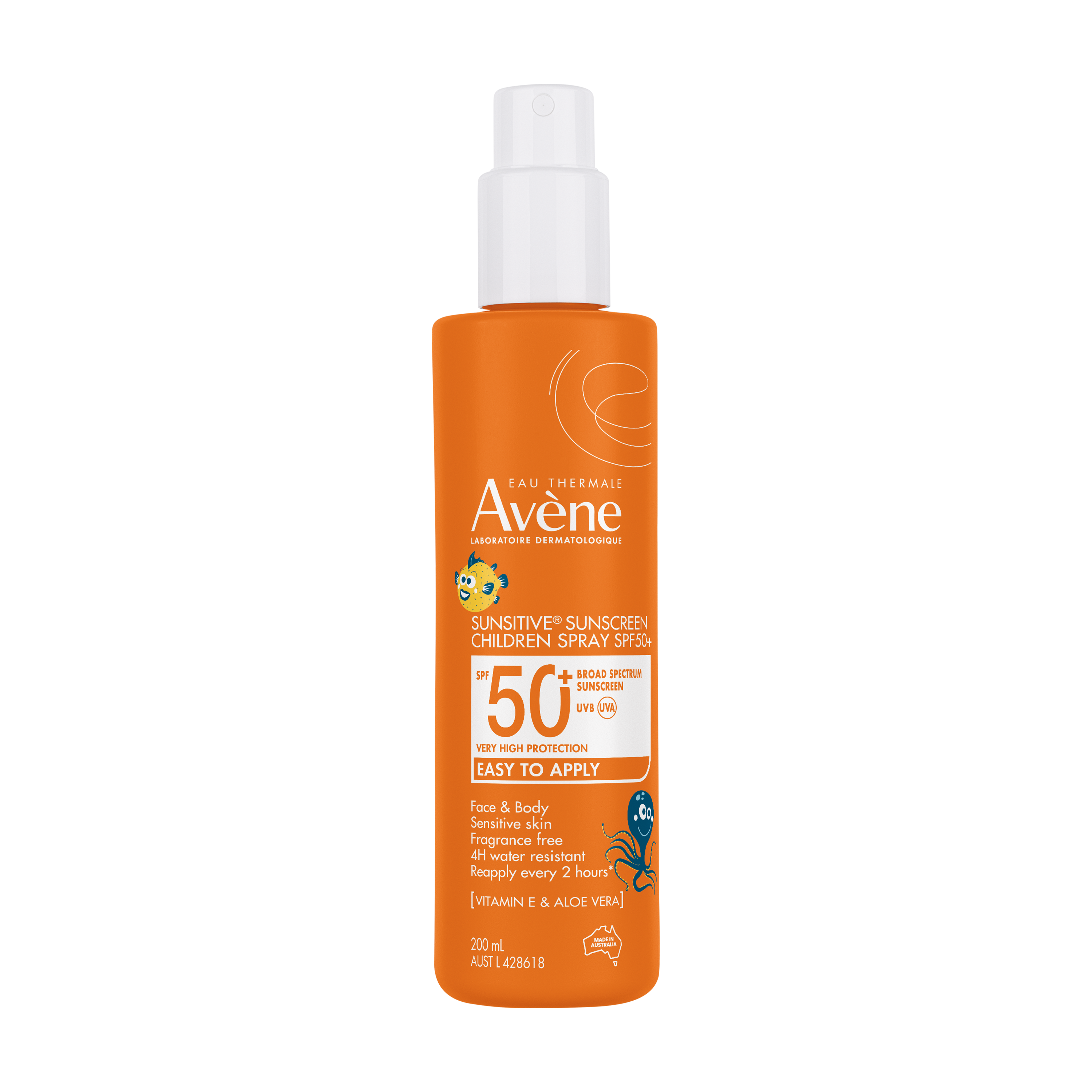 SPF 50+ Sunscreen Spray for Aussie kids & babies