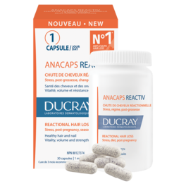 ANACAPS REACTIV - Reactional hair loss - Food supplement | Ducray