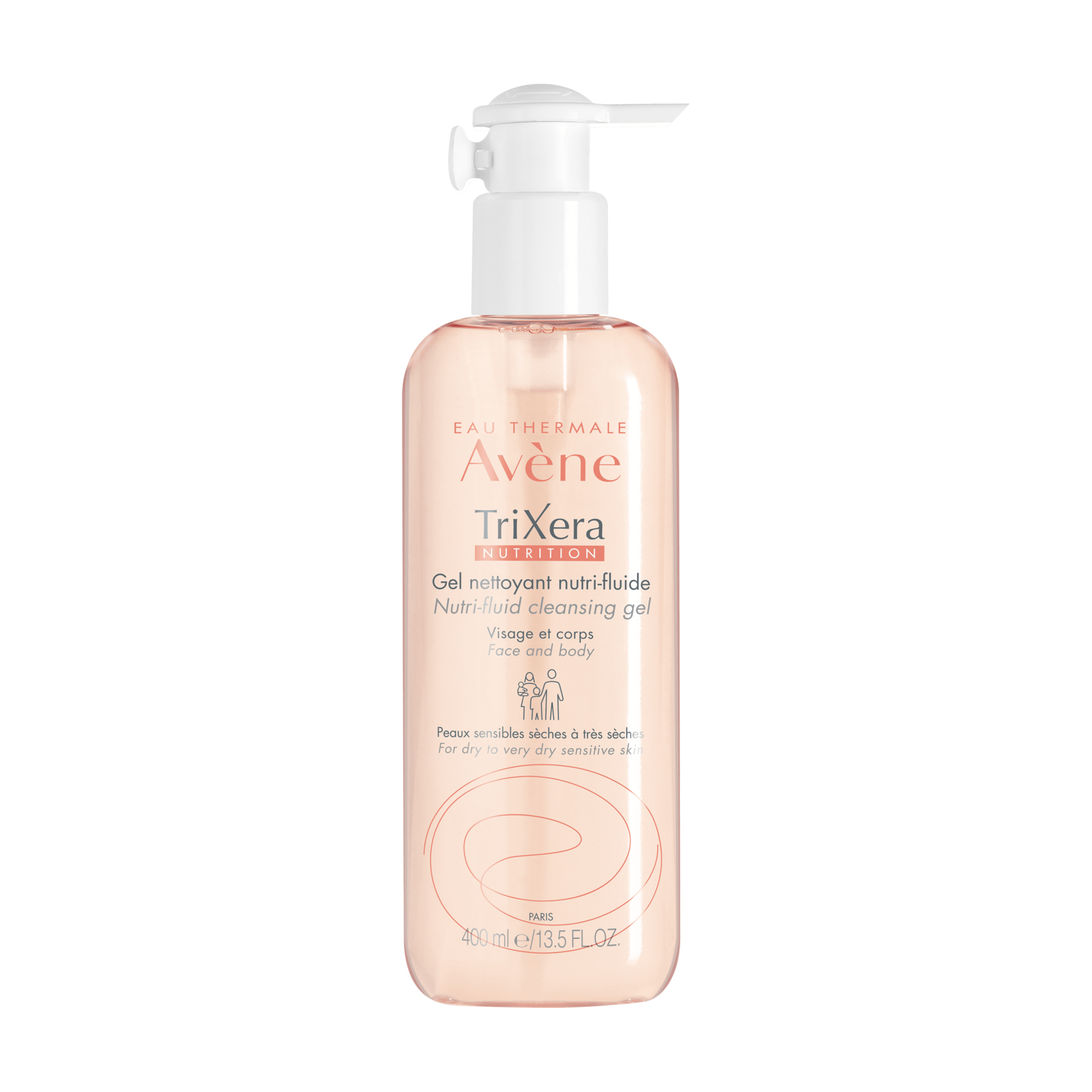 TriXera NUTRITION Nutri-Fluid Cleansing Gel | Eau Thermale Avène