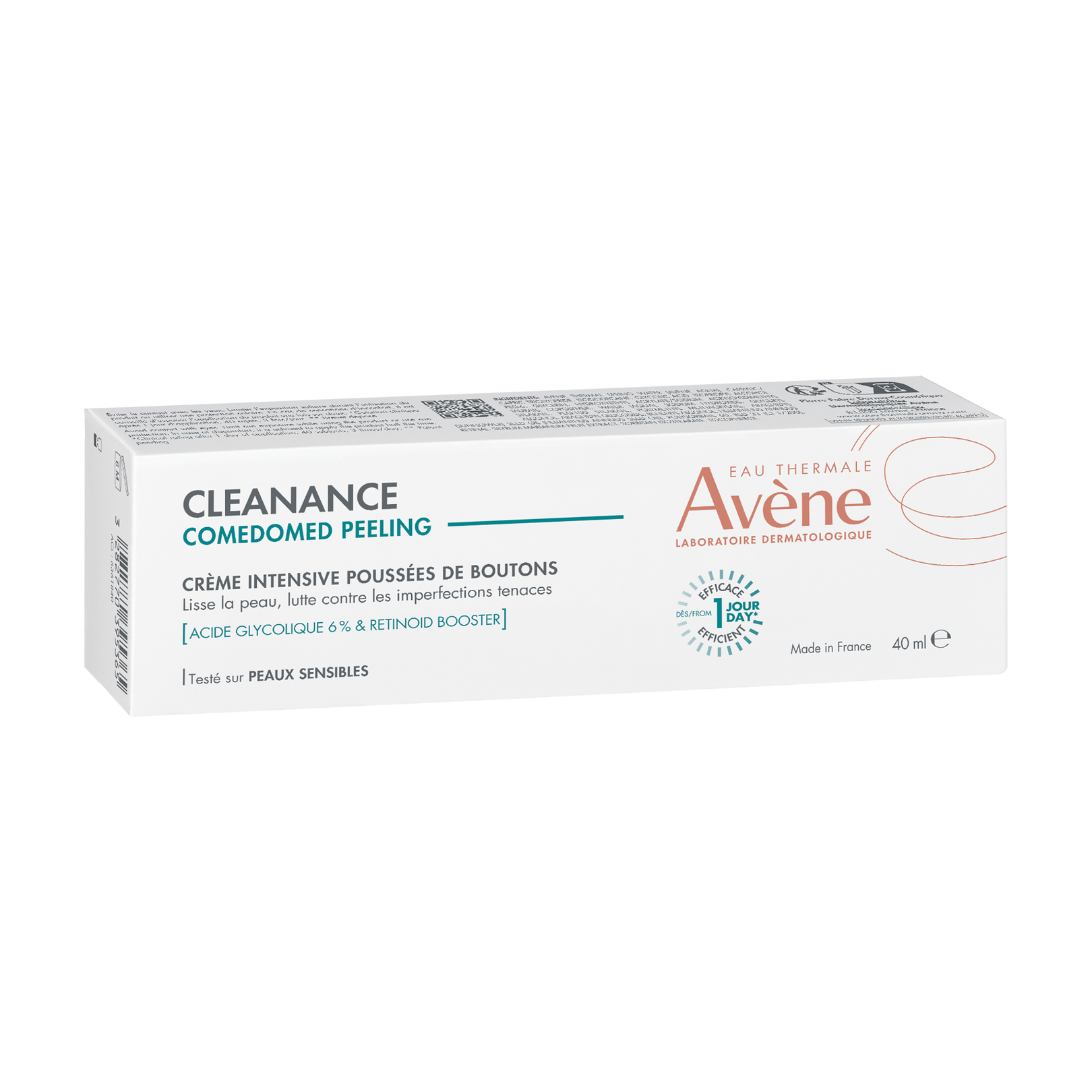 CLEANANCE COMEDOMED PEELING Crème intensive poussées de boutons | Eau ...