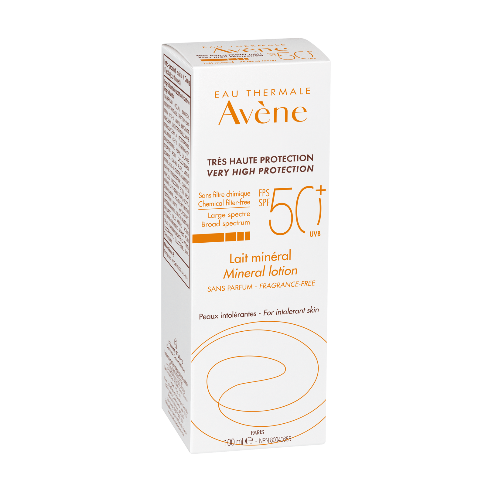 Very high sun protection - Mineral lotion SPF50+ | Eau Thermale Avène