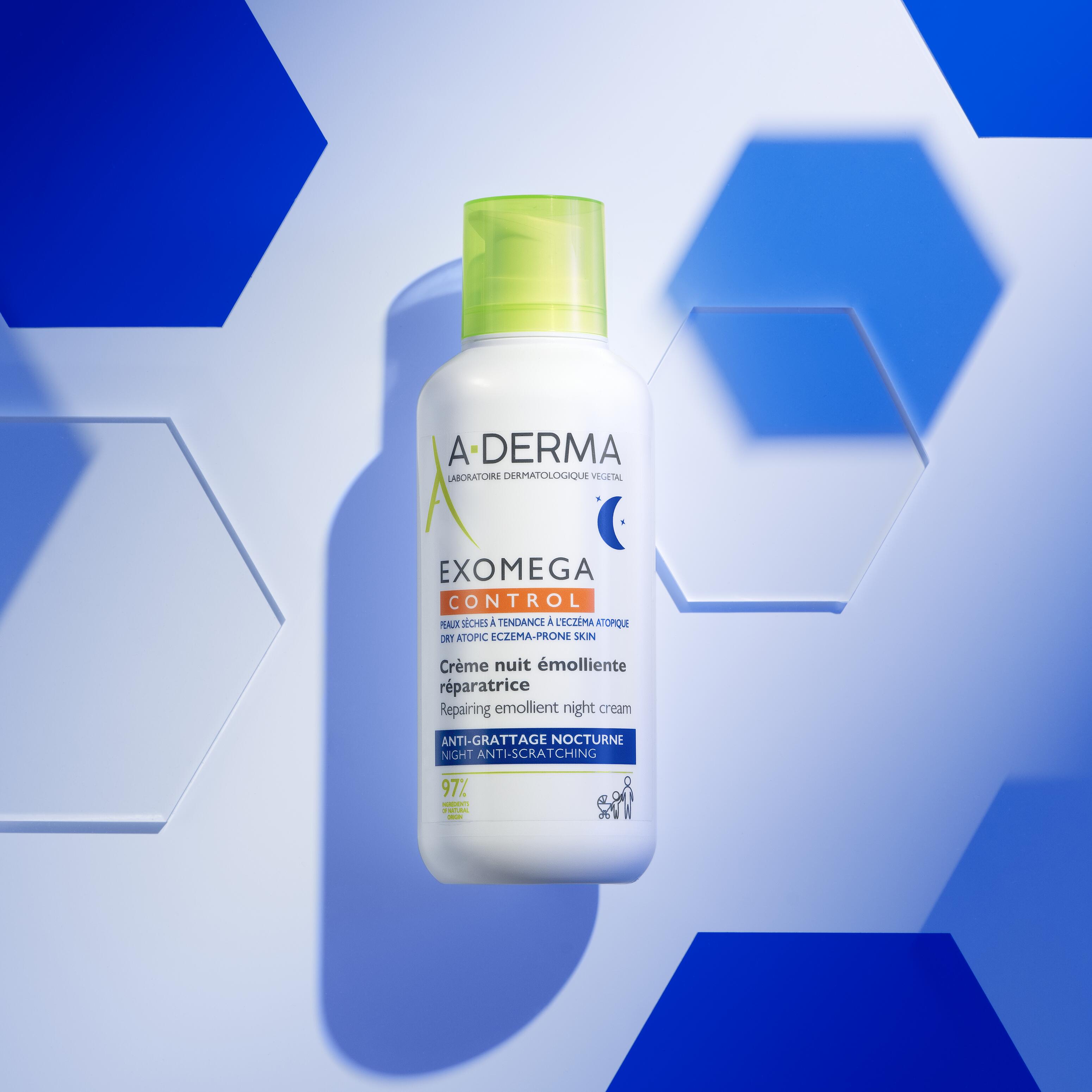 EXOMEGA CONTROL Night Cream | A-DERMA | Læs mere her