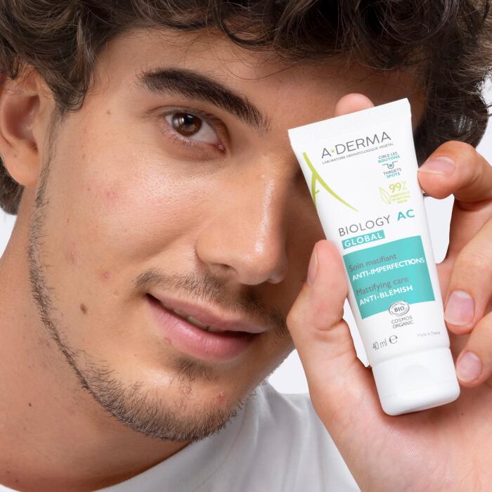 Crema matificante antimanchas - Biology AC| A-DERMA Crema matificante antimanchas - Biology AC| A-DERMA