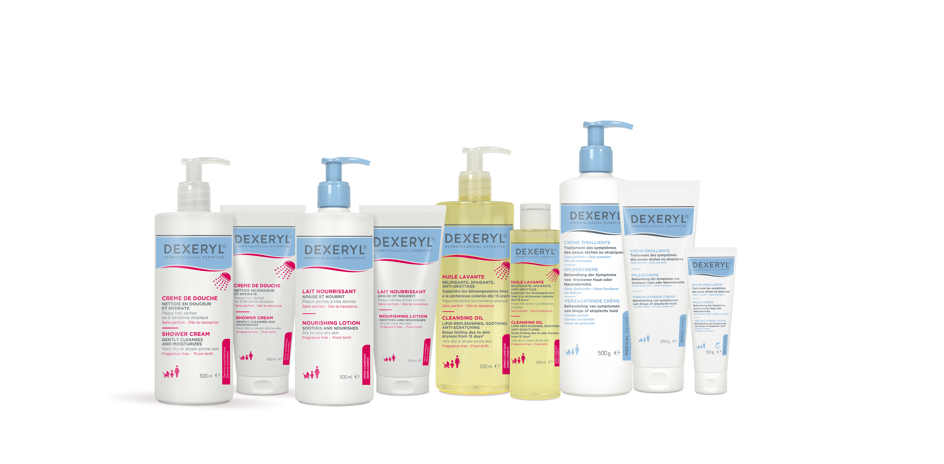 Notre gamme Dexeryl au service de votre peau