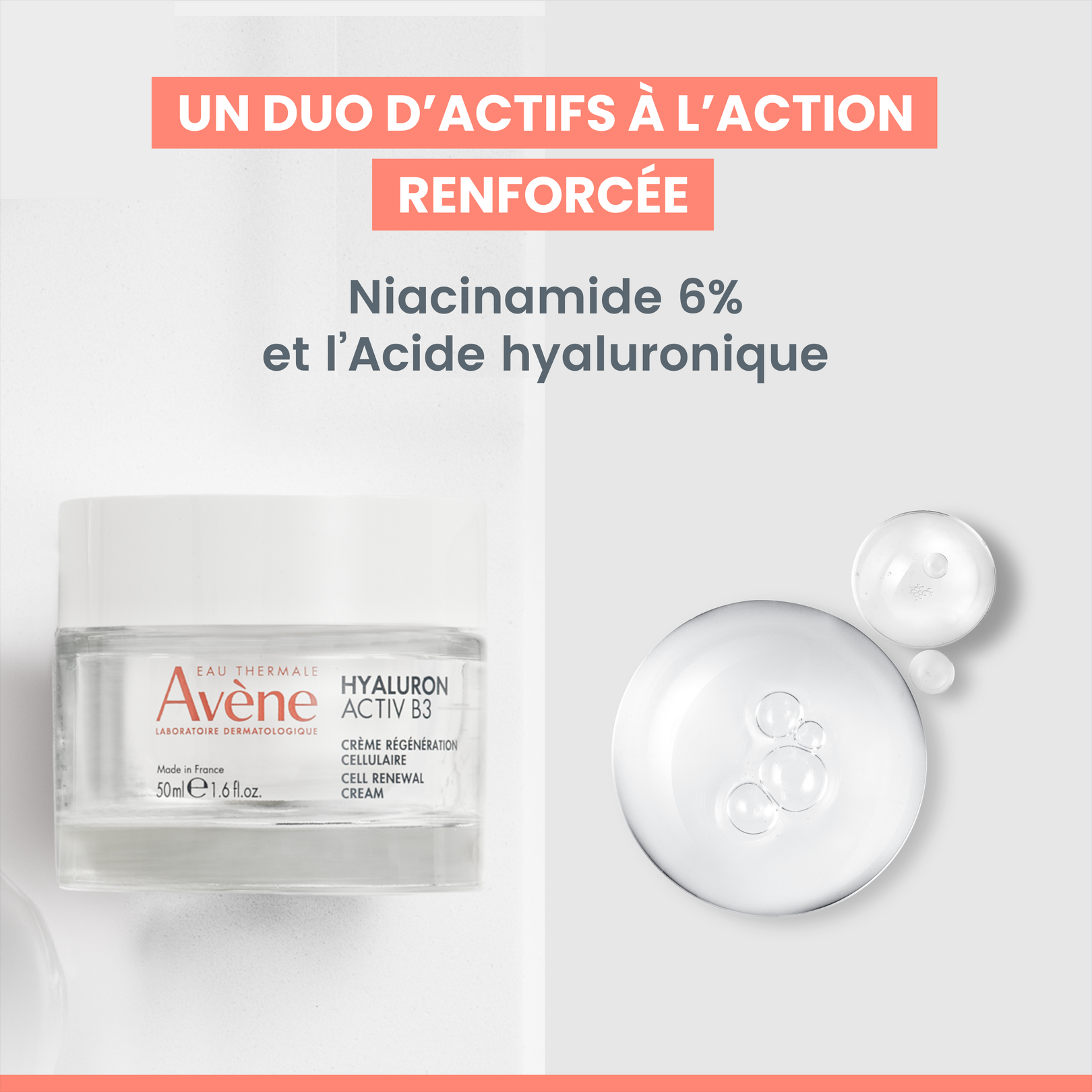 Hyaluron Activ B3 Crema de Regeneración Celular | Eau Thermale Avène