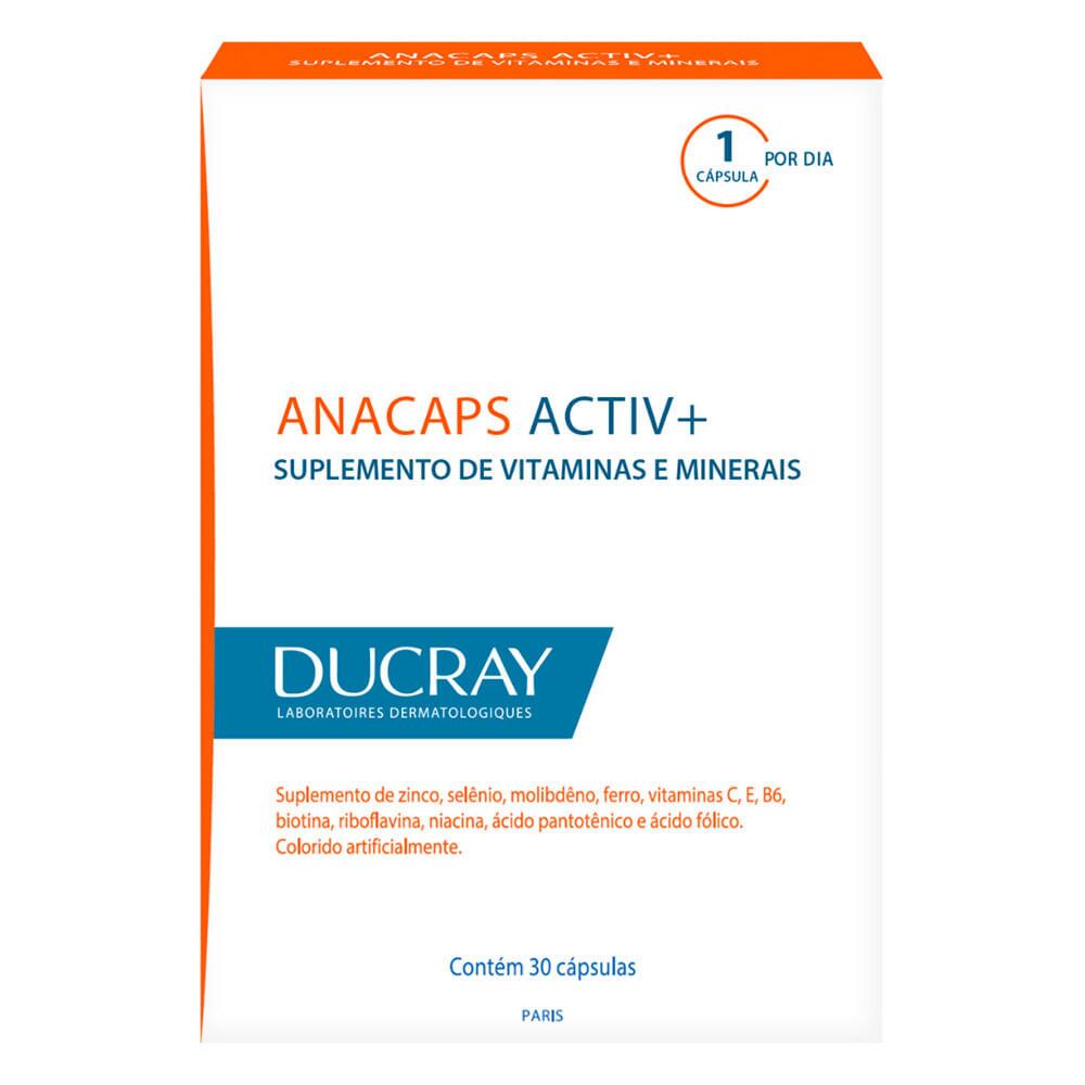 ANACAPS ACTIV+ SUPLEMENTO ALIMENTAR — Suplemento alimentar em cápsulas ...
