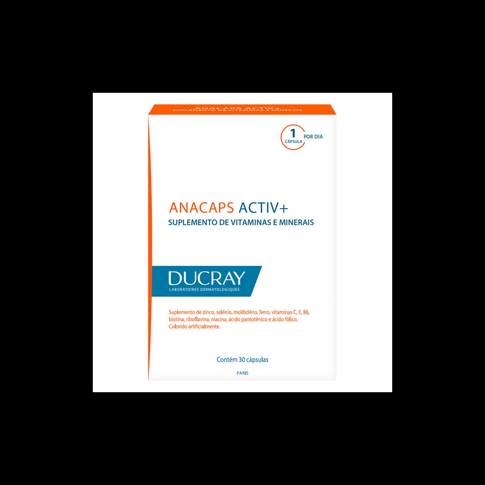 ANACAPS ACTIV+ SUPLEMENTO ALIMENTAR — Suplemento alimentar em cápsulas ...