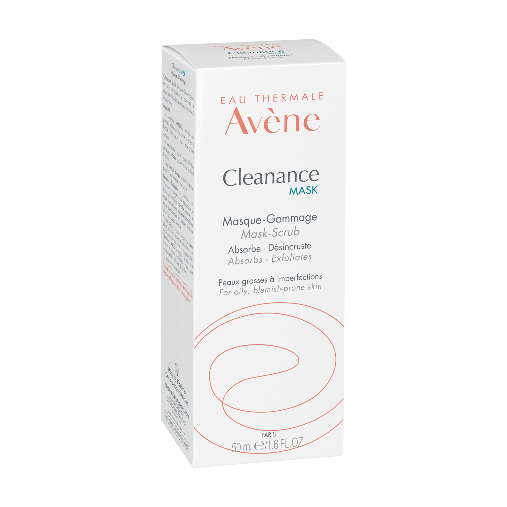 Cleanance MASK Mask-Scrub, exfoliates and mattifies | Eau Thermale Avène