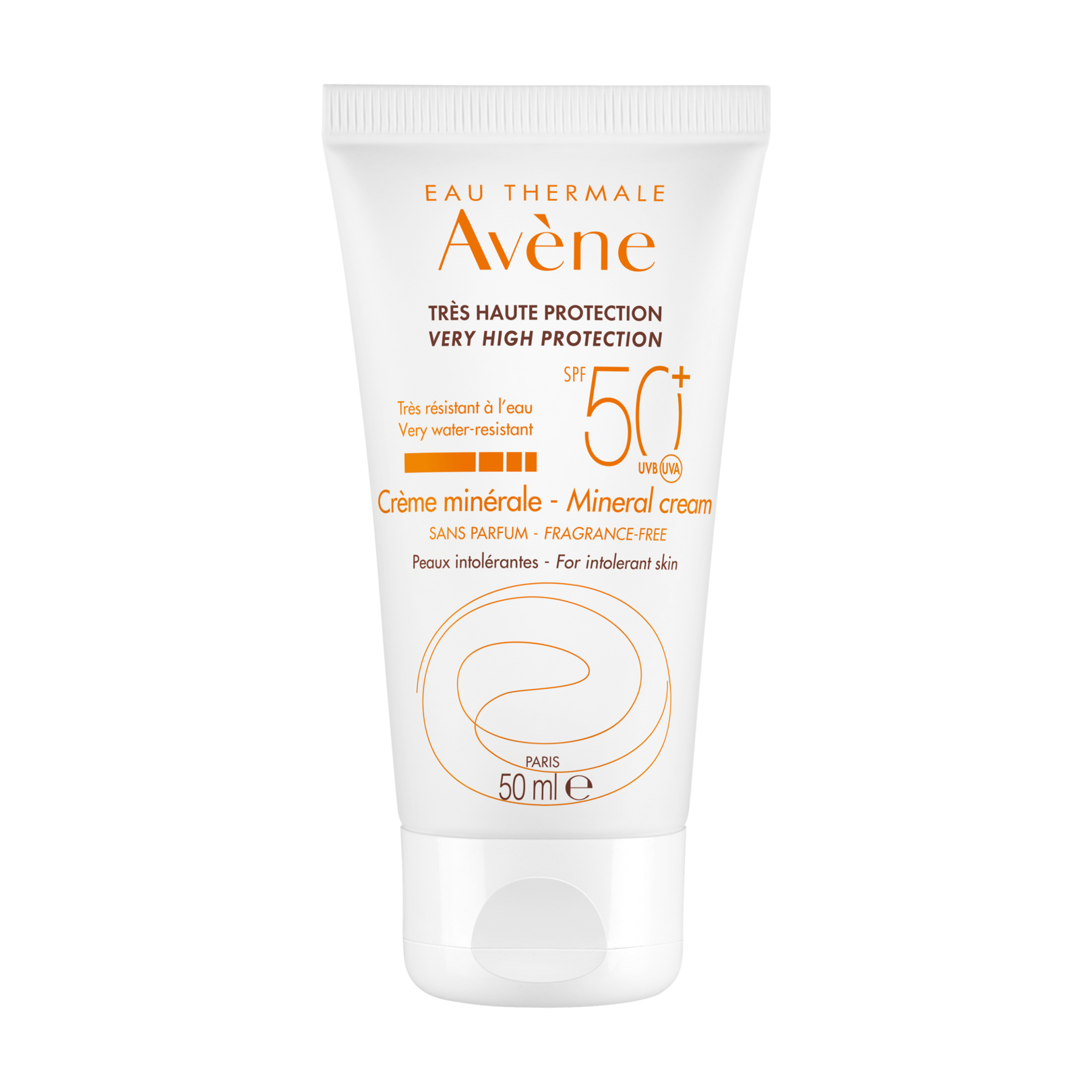 Soins Solaires - Crème minérale SPF 50+ | Eau Thermale Avène