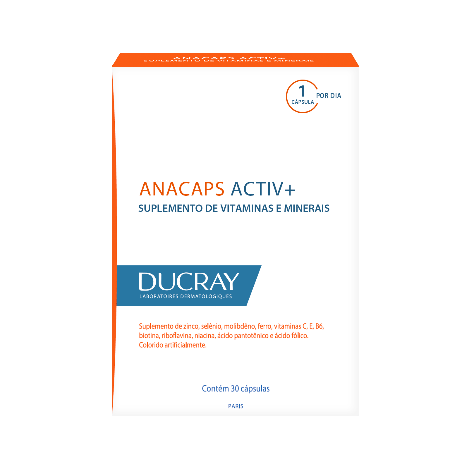 ANACAPS ACTIV+ SUPLEMENTO ALIMENTAR — Suplemento alimentar em cápsulas ...